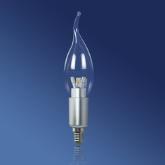 3W 2800K - 6500K E12 Dimmable 5630 Led Candle Light Bulbs for Jewelry, atmosphere lighting