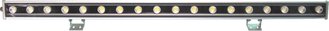 18 X 1W bright 100 - 250 watt AC 1700K -1800k RGB or single color Led Wall Washer Light