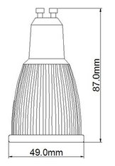 Cool White / Red / Green 5W COB Led Spot Lamps For Building Atmosphere In DISCO