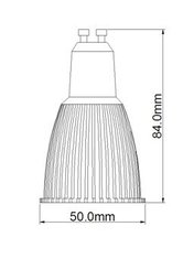5W Aluminium AC 220 - 240V COB Led Spot Lamps For Home Decoration