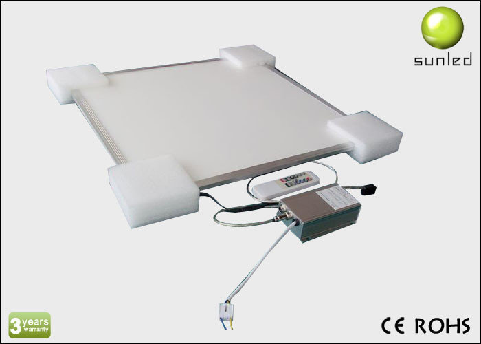 Square Flat Panel Led Lights , 60w 600MM x 600MM Panel Lights With CE ROHS