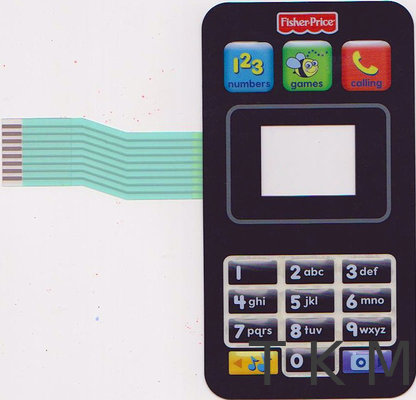 China Matte PC PVC LED Membrane Switch Keypad For Mobile Phone , Industrial Control distributor