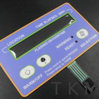 PVC Waterproof Membrane Switch Panel With Metal Dome , Insulation Resistance for sale