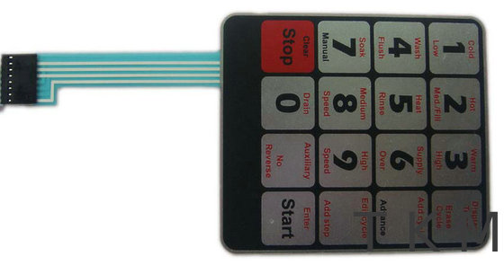 Best Multicolored Printed Flexible Membrane Keyboard Switches For Instruments for sale