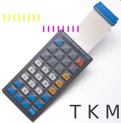 Custom Membrane Keypad Graphic Overlay With Electronic White Board Curcuit for sale