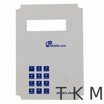 Embossed Tactile Rubber Membrane Switch Keyboard For Medical Equipment for sale
