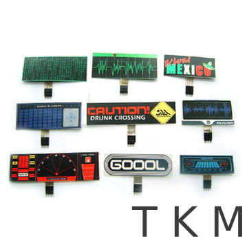China PET Silicone Rubber Keypad , Membrane Keyboard Switches For Eletric Toys distributor