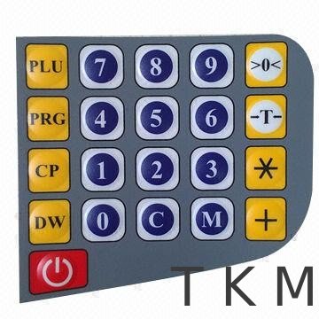 China Tactile Waterproof Rubber Push Button Membrane Switch , Silicone Rubber Keypads distributor