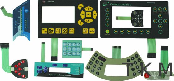 China Flexible Copper Film PCB Membrane Switch For Mobile Phone And Disk Drives distributor