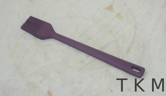 China Eco-friendly Purple Silicone Kitchen Utensils , 100% Silicone Cooking Spoons distributor