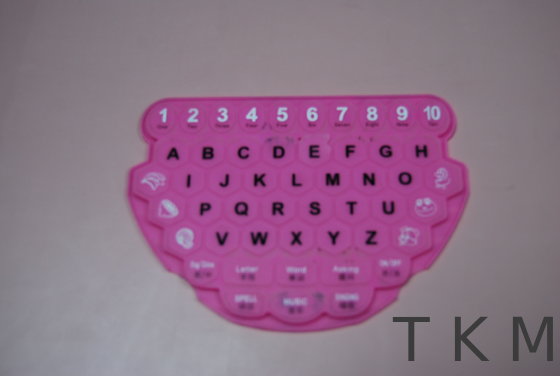China Customized Push Button Silicone Rubber Keypad For Electronic Equipment distributor