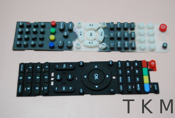 China Eco Friendly Conductive Silicone Rubber Keypad Waterproof With Remote Control distributor