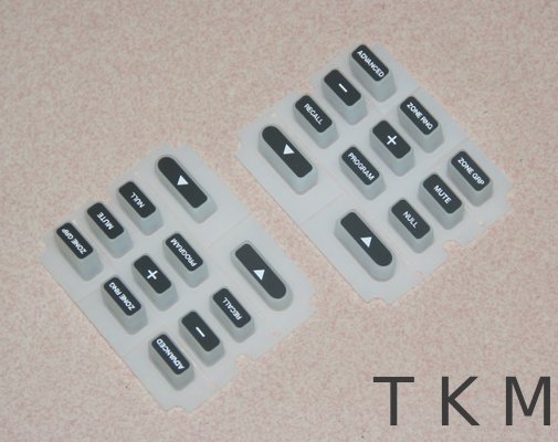 China LFGB Heat Resisting Silicone Rubber Tactile Membrane Switch Keypad distributor