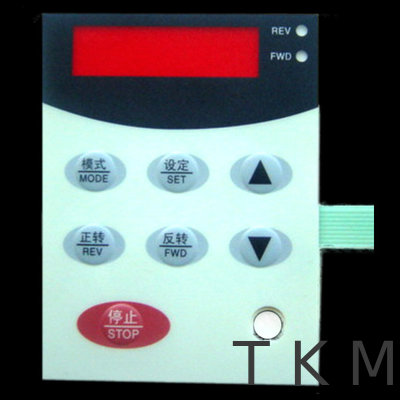 China Customized Keypad Metal Dome Membrane Switch Overlay , Waterproof distributor