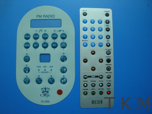 China Custom Made EL Circuit Keyboard Membrane Switch PET / PC For 3C Electronics distributor