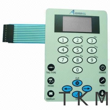 China Customized PC Keyboard Membrane Switch , Waterproof Membrane Keypad Switch distributor