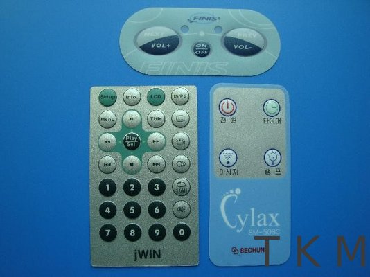 China Embossed Keys Tactile Metal Dome Membrane Switch for Computer Keyboard distributor