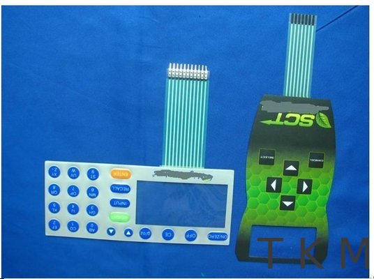 China 3M Mechanical Keyboard Flexible Membrane Switch PVC For Embedded LEDs distributor