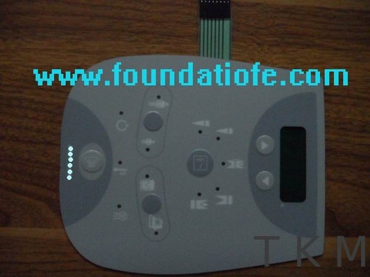 China Embedded LED Keyboard Membrane Switch Panel With Flexible Printed Circuit distributor