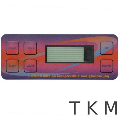 China Flexible Circuit Keyboard Membrane Switch Waterproof For Military Vehicles distributor