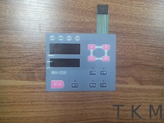 China Customized LED Flexible Membrane Switch Panel For Medical Equipment distributor