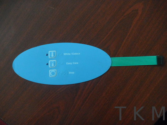 OEM Or ODM PET / PC Waterproof Membrane Switch Panel Energy Save for sale
