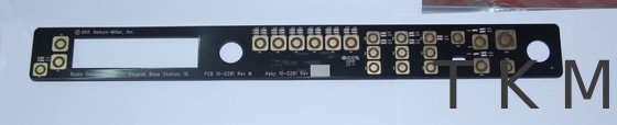 Electronic PET / PC PCB Membrane Switch , Multi Media Touch Screen Circuit for sale