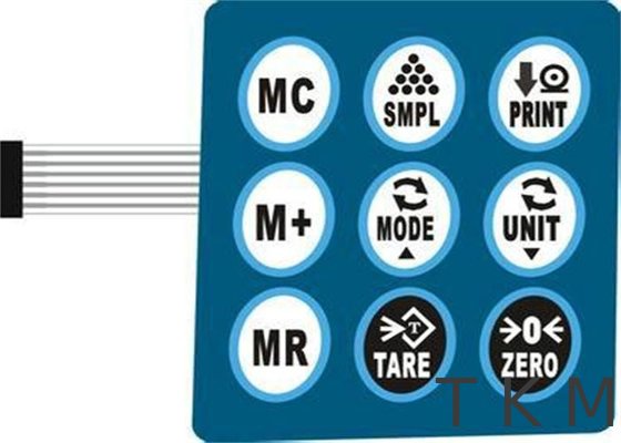 China Illuminated Led Metal Dome Membrane Switch With FPC , Waterproof distributor