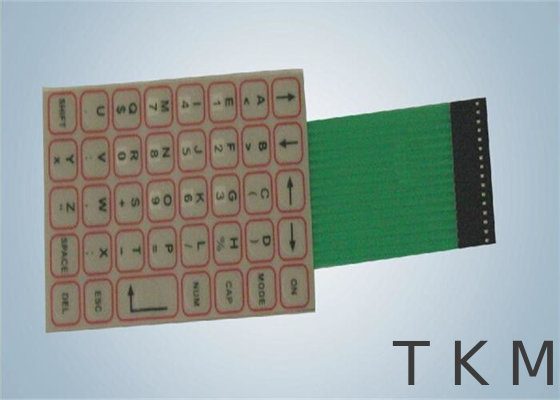 China Eco-Friednly Custom PCB Membrane Keyboard Switch , Flexible Printing Circuit distributor
