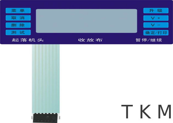 China Embossed Tactile PCB Membrane Switch With Electronic White Board Circuit distributor