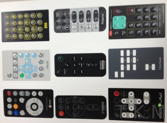 China Waterproof Dull Polish Graphic Overlay , 250V DC One Key LGF Rich Colors distributor