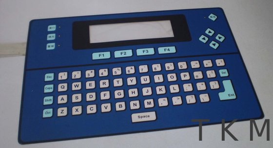 China Waterproof PET / PC Backlit Membrane Switches With Clear Window , 3M Adhesive distributor
