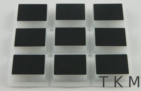 China Embossed Electrical Battery Rubber Membrane Switch PET / PC For Eletric Toys distributor