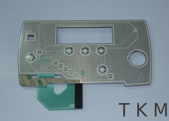 China Green Multilayer Keyboard Membrane Switch Circuit With 3m Adhesive , Custom Made FPC distributor
