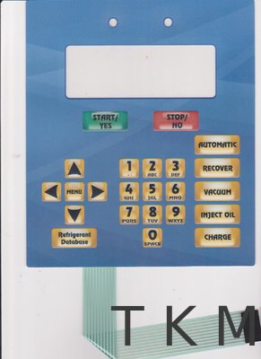 China Control Board Flexible Custom Membrane Switch Overlay With Digital Printing distributor