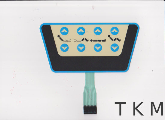 China Polyester Keyboard Flexible Membrane Switch For Appliances / Hospital Equipment distributor