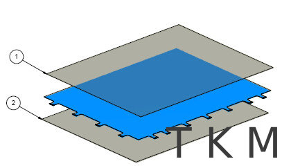 China Keypad Tactile Flexible Membrane Switch With Electronic White Board Curcuit distributor