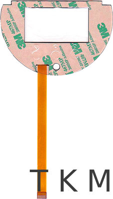 China Copper Film FPC Flexible Printed Circuit Boards With Double Film And Metal Dome distributor