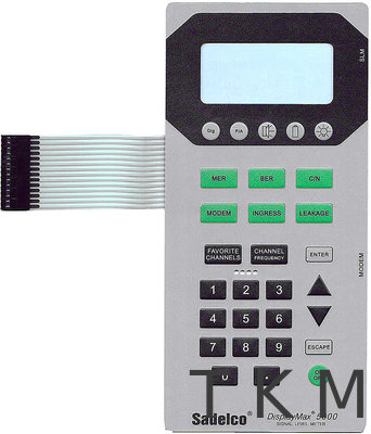China Silicone Keypad Membrane Switch Backlit For Medical Equipment And Industrial Control distributor