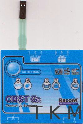 China Customizable Keypad Tactile Membrane Switch Backlit In Home Apliance And Equipment distributor