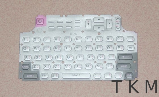 cheap  Waterproof White Silicone Rubber Keypad For Mobile Phone , FCC ROHS Approved