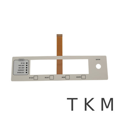 cheap  Flexible Keypad Membrane Switch Panel Copper Circuit With Metal Dome