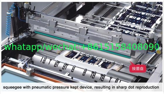 720A/800A/900A/1020A/1050A Full Automatic Stop Cylinder Screen Press Customer Factory in Australia for ad decal paper