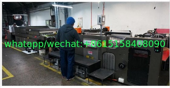 720A/800A/900A/1020A/1050A Full Automatic Stop Cylinder Screen Press Customer Factory in Australia for ad decal paper