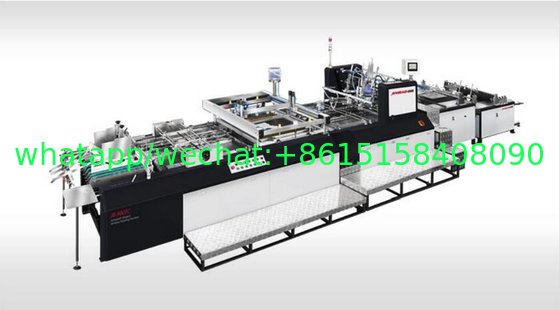 LC-900TC fully automatic Window Patching Machine/window film machine/window sticker gluer for paper box and carton box