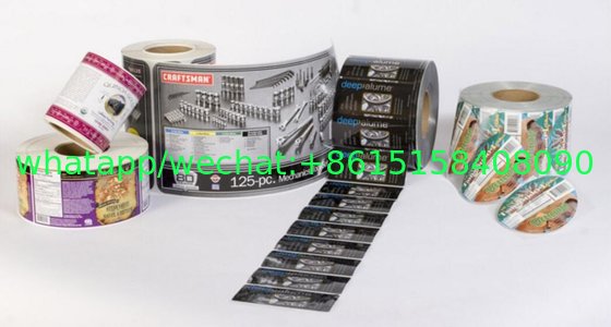 LC-4070J/60100J non-woven label sticker Fully Automatic Roll to Roll silk screen printer servo auto unwinding rewinding
