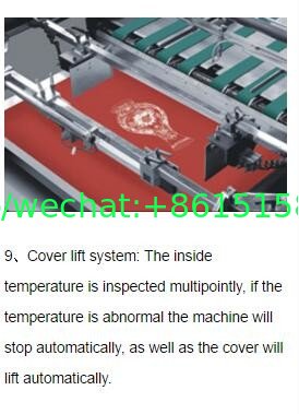 1050AG Full Automatic Stop Cylinder silk Screen Press ceramic and glass transfer film,advertising,packing printing ect
