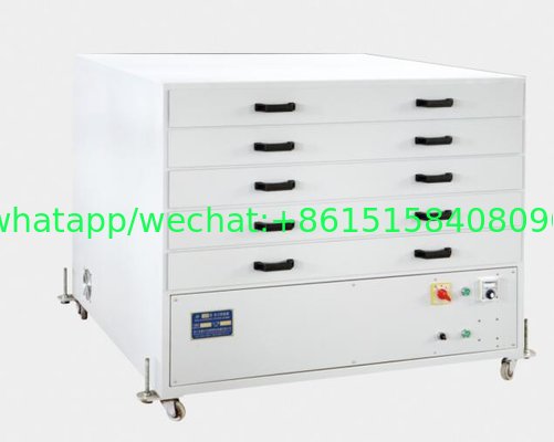 CE Horizontal Type Drying Container Screen Dryer LC-1012 curing proess of ink,plastics,paints ect short plate dry time
