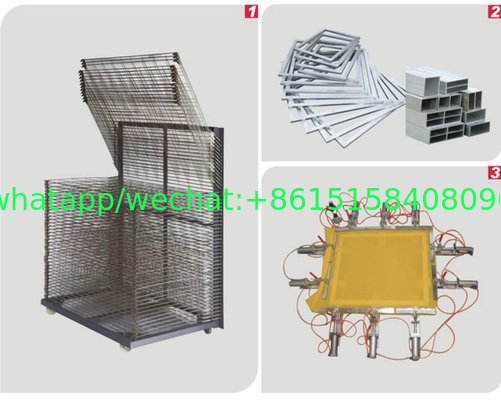 dry-layer rack/Melaleuca frame&Aluminum net screen frame&Pneumatic mesh Large Size Silk Screen Stretching Machinery