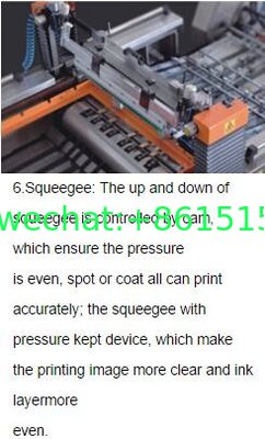 LC720A 380V CE registration precision 0.10mm uv silk screen printing machine Full Automatic Stop Cylinder Screen Press
